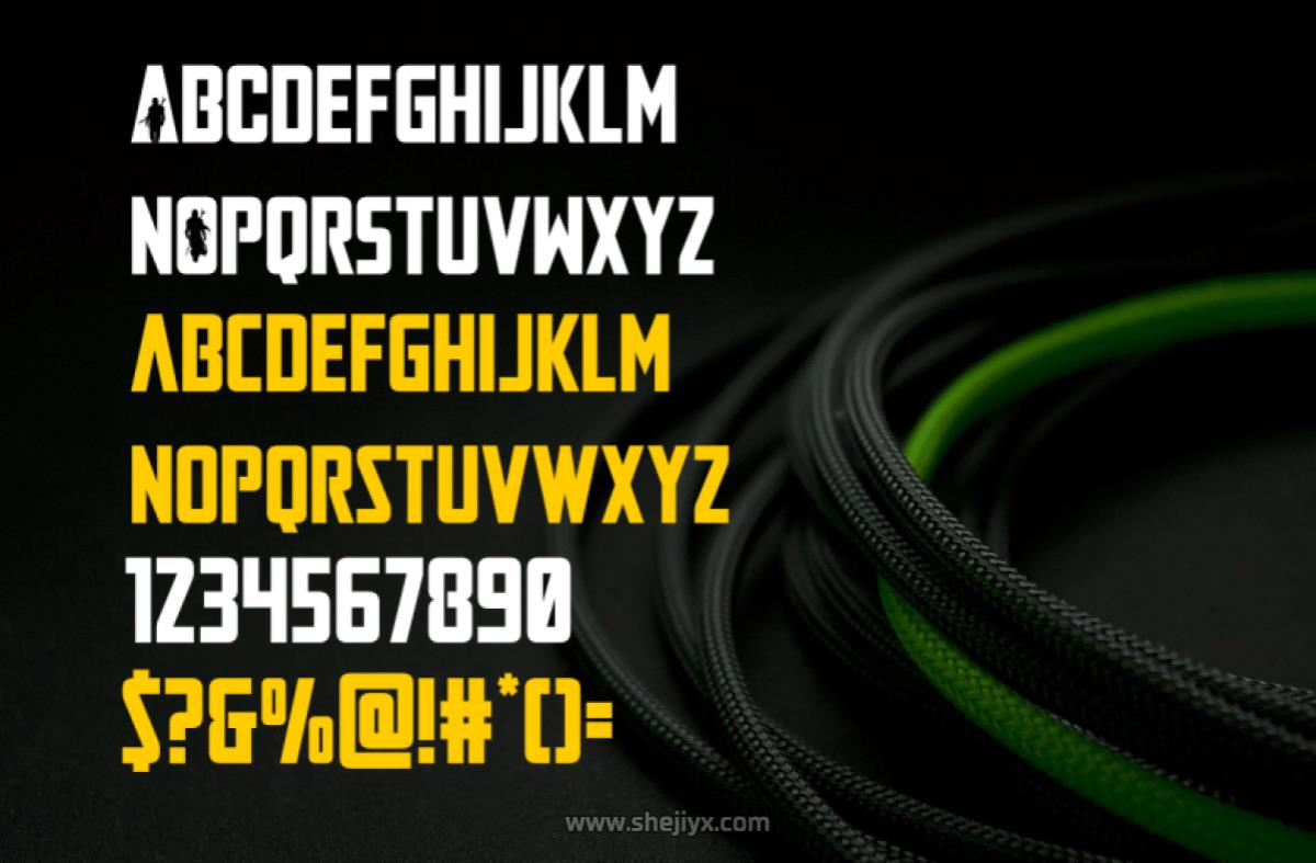 Mandalore Font英文字体_英文字体_字体素材_设计严选网